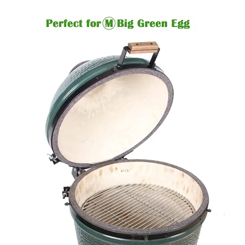 OLIGAI Cooking Grill Grates for Medium Big Green Egg,Stainless Steel Round Wire Grill Grate,Cooking Grate Replacement for Most Barbecue Ceramic Grill and Smoker 15.5“ for M BGE