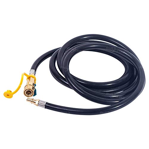 SHINESTAR 12FT RV Quick Connect Propane Hose Kit, Fit for Coleman Roadtrip LX, LXX, LXE