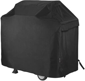 unicook heavy duty waterproof barbecue gas grill cover, small 50-inch bbq cover, special fade and uv resistant material, fits grills of weber char-broil nexgrill brinkmann and more, 50"w x 22"d x 40"h