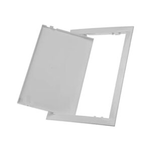 Vent Systems 8'' x 12'' Inch Access Panel - Easy Access Doors - ABS Plastic - Access Panel for Drywall, Wall and Ceiling Electrical and Plumbing Service Door Cover