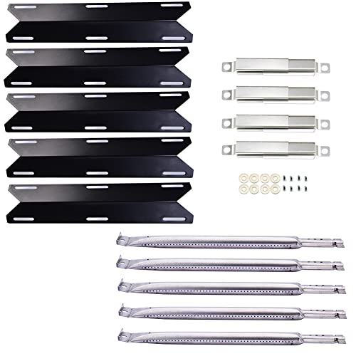 Htanch PN3041 (5-Pack) A5641 17 5/16" Heat Plate and Burners Carryover Tubes Replacement for Charmglow 720-0396, 720-0578, SAMS, Members Mark 720-0584A