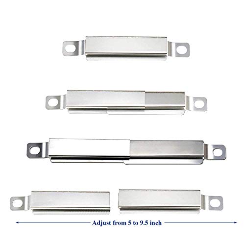 Htanch PN3041 (5-Pack) A5641 17 5/16" Heat Plate and Burners Carryover Tubes Replacement for Charmglow 720-0396, 720-0578, SAMS, Members Mark 720-0584A