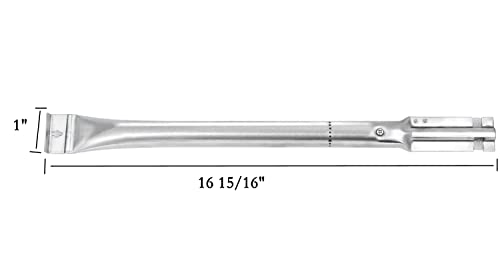 Htanch PN3041 (5-Pack) A5641 17 5/16" Heat Plate and Burners Carryover Tubes Replacement for Charmglow 720-0396, 720-0578, SAMS, Members Mark 720-0584A