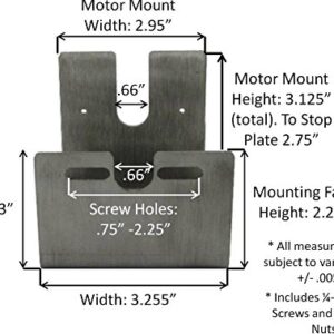 OneGrill Stainless Steel Rotisserie Motor Bracket