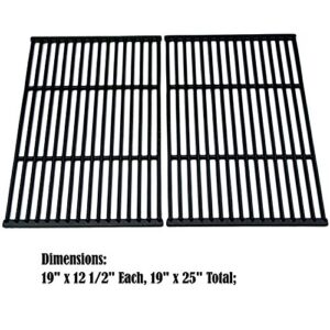 Direct Store Parts DC122 Polished Porcelain Coated Cast Iron Cooking Grid Replacement for Charbroil, Brinkmann, Broil-Mate, Charmglow, Grill Chef, Grill Pro, Grill Zone, Sterling, Turbo Gas Grill