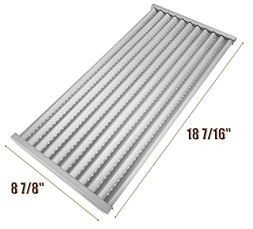 18 7/16" Emitter Plates & Infrared Grill Grates Replacement Parts for G515-4700-W1 G519-A400-W1 & G526-0007-W1 Charbroil Tru-Infrared 463270915, 463246909, 463246910, 463247009, 463247109, 3PCS Set