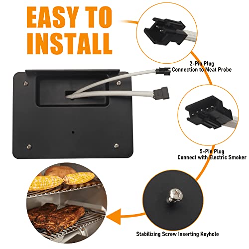 Replacement 9907100008 Part for Masterbuilt Electric Smoker Control Panel, Masterbuilt Electric Smoker Replacement Parts Digital Control Board Compatible with 20070511 20071914 20071814