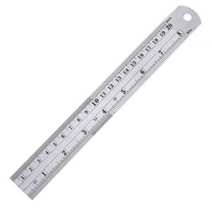 WeTest Stainless Steel Ruler,Pack of 3(6 Inch,8 Inch,12 Inch) (LJ-LJ-102302)