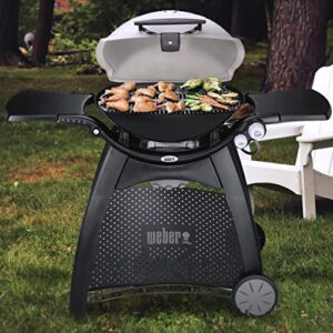 weber q 3200 propane gas grill - titanium