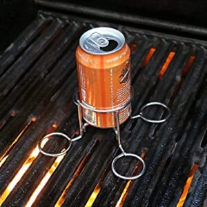 Beer Can Chicken Holder for Grill, Smoker, or Oven - Make Tender, Moist, Flavorful Chicken Easily with This Beer Butt Chicken Stand