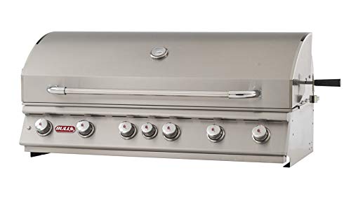 Bull Outdoor Products 62649 Diablo 6 Burner Grill Head, Natural Gas