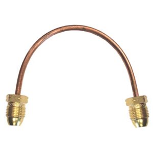 propane regulator copper pigtail pol x pol 12" long