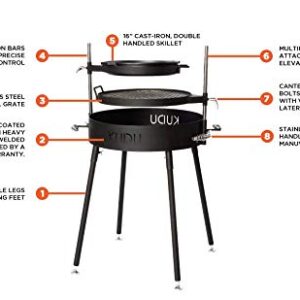 KUDU 2 Grill Open Fire Outdoor BBQ Grilling System