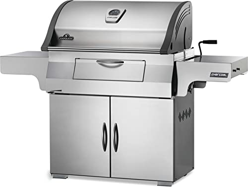 Napoleon PRO605CSS Professional Charcoal Grill, Stainless Steel