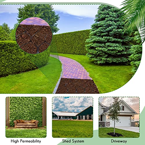 9 X17 ft Gravel Grid 2 Inch Depth,1885 LBS Per SQ Strength, Ground Stabilization Grid Paver for Slope, Subgrade Work, Driveways, Landscaping, 1885 LBS Per SQ Tensile Strength