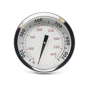 67088 67731 accurate grill thermometer for weber genesis 300, genesis ii & summit series grills, genesis e/s 310 330 temperature gauge, thermostat replacement for weber, center mount, 2-3/8” diameter