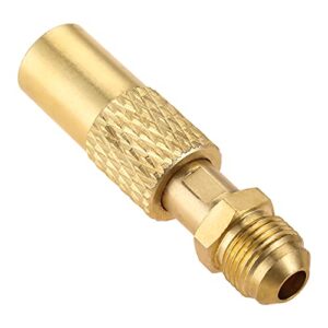 hicello 3/8" male flare converter adapter for coleman roadtrip lxe grill, connect to rv trailer camper propane extension hose