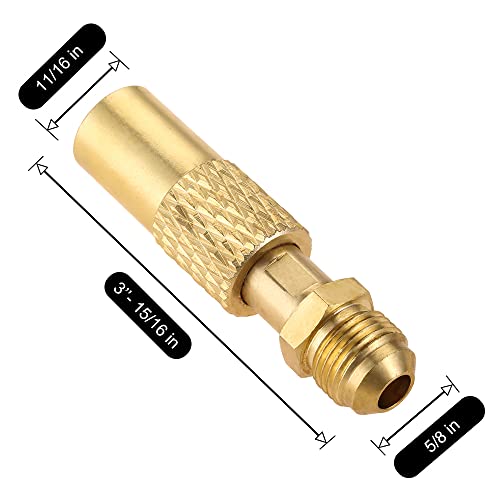 Hicello 3/8" Male Flare Converter Adapter for Coleman Roadtrip LXE Grill, Connect to RV Trailer Camper Propane Extension Hose