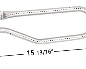 Htanch SN1231(3-Pack) SA3361(3-Pack) 15 13/16" Stainless Steel Heat Plate and Burner for Jenn Air 720-0336,720-0337,720-0511, 720-0512, 720-0339 Gas Grill