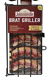 Johnsonville Brat Griller - BBQ Basket for 5 Sausage Links