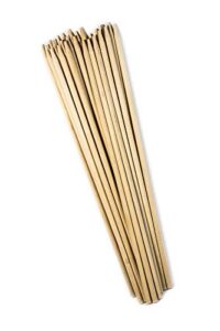 perfectware pw-cds30sp-50 30" wooden marshmallow sticks (pack of 50)