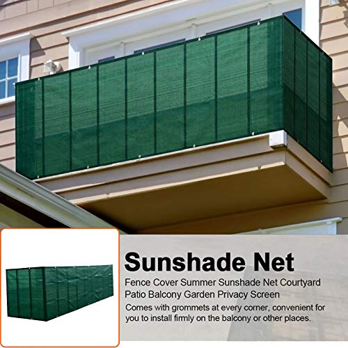 Venbin Balcony Privacy Shielding Ccreen Windproof Net Fence Sunshade Shade Windshield