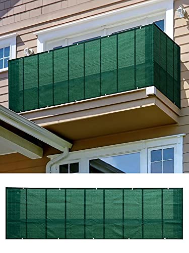 Venbin Balcony Privacy Shielding Ccreen Windproof Net Fence Sunshade Shade Windshield