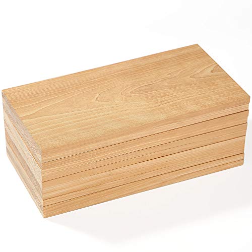 12 Pack Cedar Grilling Planks with Thicker (4/10”) & Larger (12”x 6”) Size. Add Extra Flavor and Smoke to Salmon - BBQ China Incense Cedar Planks for Grilling Salmon, Fish, Steak and Veggies.