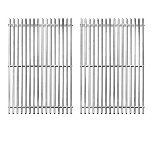 7639 Cooking Grates for Weber Spirit 300 & Spirit II 300 Series E310 E320 S310 S320 E/S 330, Weber Genesis Silver B/C Parts, Genesis Gold B/C, Spirit 700, Weber 900, Weber 7638 Grates, Stainless Steel