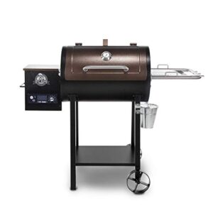 pit boss pb440d2 wood pellet grill, 440 series, black