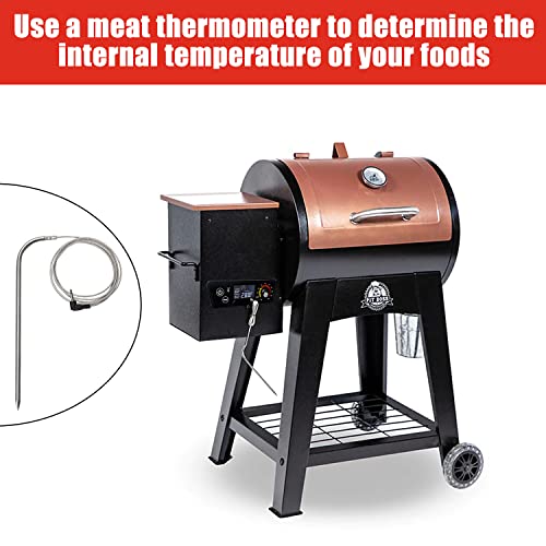 LCD Digital Thermostat Kit Replacement for Pit Boss Grills P7-340/700/1000 Compatible with Pit Boss Classic Austin XL Tailgater Control Board with 2*Meat Probes, RTD Temperature Probe