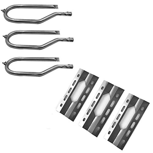 Sunshineey Replacement Parts Kit Stainless Steel Grill Burner Heat Plate for Nexgrill 720-0011,720-0047-U Costco Kirkland,Harris Tweeter, Sterling Forge Courtyard, Virco, and Others…