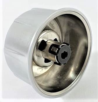 Weber 68845 3pk 2-1/2" Chrome Plated Control Knobs for Spirit 335 Model Years 2019+ (with Up Front Controls).