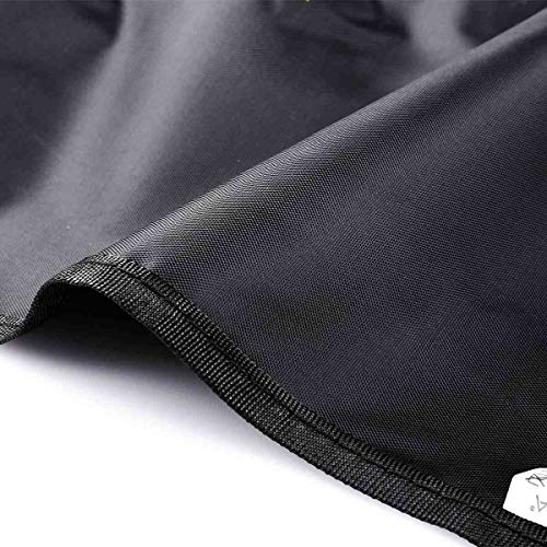 58 Inch BBQ Grill Cover, Wenscha Premium Grill Covers Fully Waterproof, 58x24x48 Inches, UV & Fade & Rip Resistant, Fits Most Brands of Grill - Black