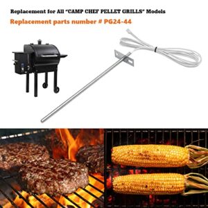 RTD Temperature Probe Sensor Replacement for Camp Chef Wood Pellet Smoker Grill Accessorie, Replace Parts PG24-44