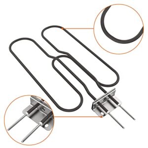 Grill Heating Element for Weber Q140 Q1400 Series Grills, Replacement Part for Weber 80342 80343 65620 Electric Heating Element