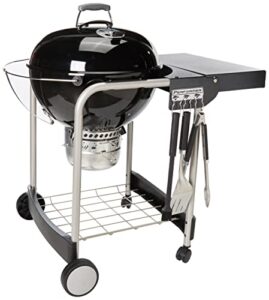 weber performer charcoal grill, 22-inch, black