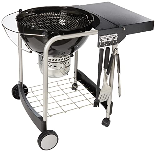 Weber Performer Charcoal Grill, 22-Inch, Black