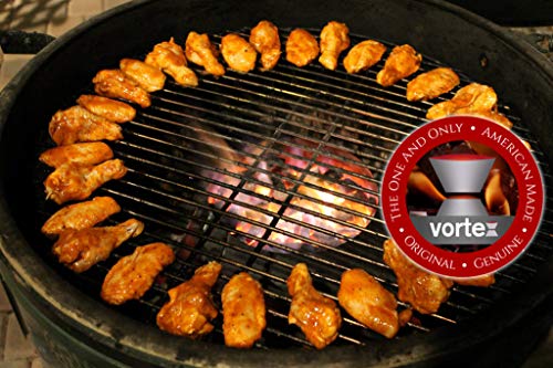 VORTEX (IN)DIRECT HEAT for Charcoal Grills, Medium Size - For Weber Kettle 22 26.75 WSM Smokey Mountain XL Kamado XL Big Green Egg