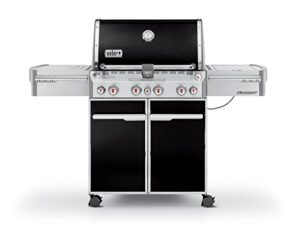 weber summit e-470 580-square-inch 48,800-btu liquid-propane g, black