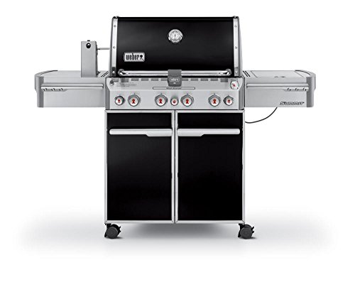 Weber Summit E-470 580-Square-Inch 48,800-BTU Liquid-Propane G, Black