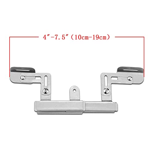 Hisencn Replacement Parts for Brinkmann 4 Burner 810-2410-S, 810-1420-0, 810-1420-1, 810-1470-0, 810-8410-5, 810-8445-F, 4 X Burner, 4 X Porcelain Heat Plate, 3 X Adjustable Cross Over Tubes