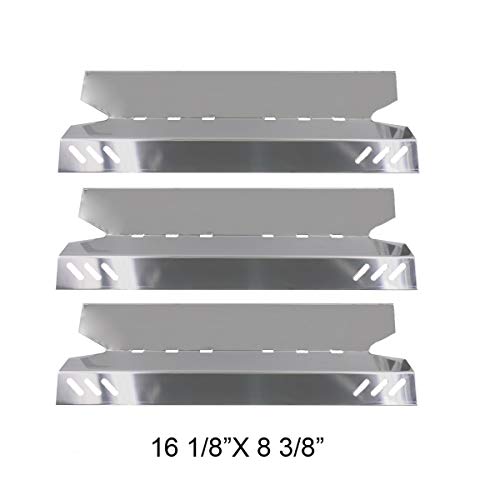 Sunshineey Gas Grill Replacement Parts,Stainless Steel Burners,Heat Plates for Members Mark BQ05046-6, BBQ ProBQ05041-28, BQ51009, Sam's Club, Outdoor Gourmet Repair Kit (3PACK)