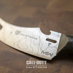 Dalstrong Pitmaster BBQ & Meat Knife - 6.5 inch - Call of Duty Edition - Exclusive Collector Set - High-Carbon 9CR18MOV Steel - G10 Digital Camo Handle - Thin & Zero Friction Blade - Leather Sheath