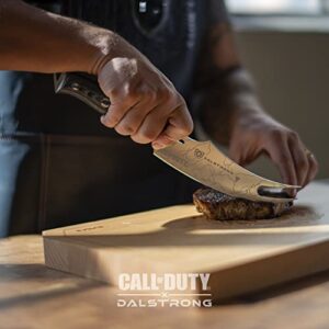 Dalstrong Pitmaster BBQ & Meat Knife - 6.5 inch - Call of Duty Edition - Exclusive Collector Set - High-Carbon 9CR18MOV Steel - G10 Digital Camo Handle - Thin & Zero Friction Blade - Leather Sheath