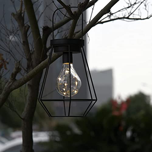 JHY DESIGN Decorations Outdoor Table Lamp Battery Powered Lights Indoors lamp with LED Bulb Battery Operated Outdoor Lantern Great for Room Decor Parties Patio Events