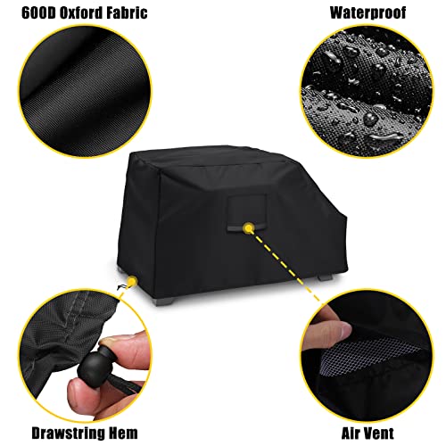 SIRUITON CGC-103 3-in-1 Pizza Oven Grill Cover With Air Vent, (Cover fits CGG-403)