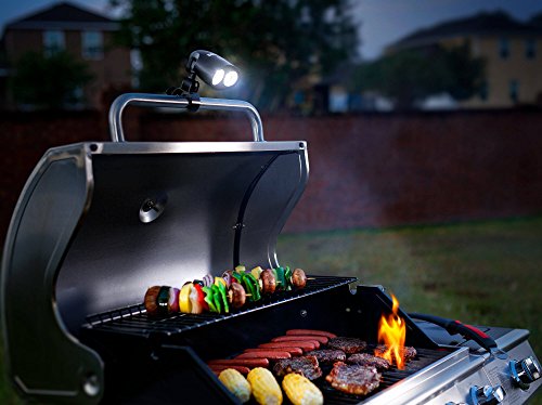 Zeust Sirius 2.0 Barbecue Grill Light with 10 Super Bright LED Lights - Durable & Weatherproof, MeltGuard Technology, Long-Lasting BBQ Lamp for Your Gas/Charcoal/Electric Grill