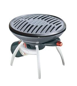 coleman roadtrip party basic propane grill, detachable legs, 8,000 btu, 122 sq in 2000020955