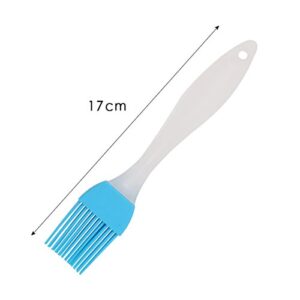 Basting Brush, Basting Brushes Grill Kitchen Silicone Pastry Cooking Brushs & BBQ Basting Brush, Varying Bright Color - Best Kitchen Gadget (Oil Brush 4 Pack)